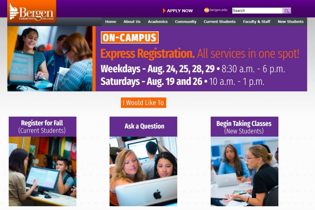 Bergen Community Collegeのご紹介